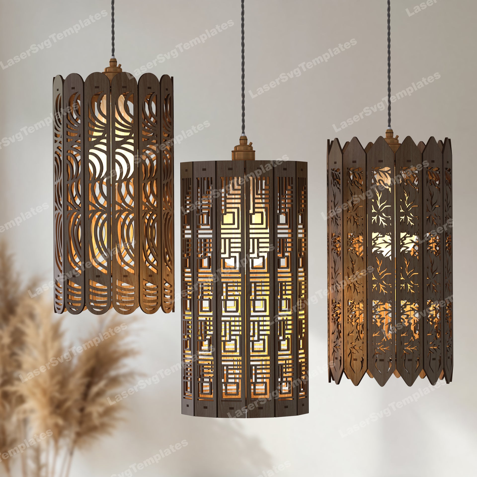 Chandelier Laser Cut File – Elegant Designs for Your Space
