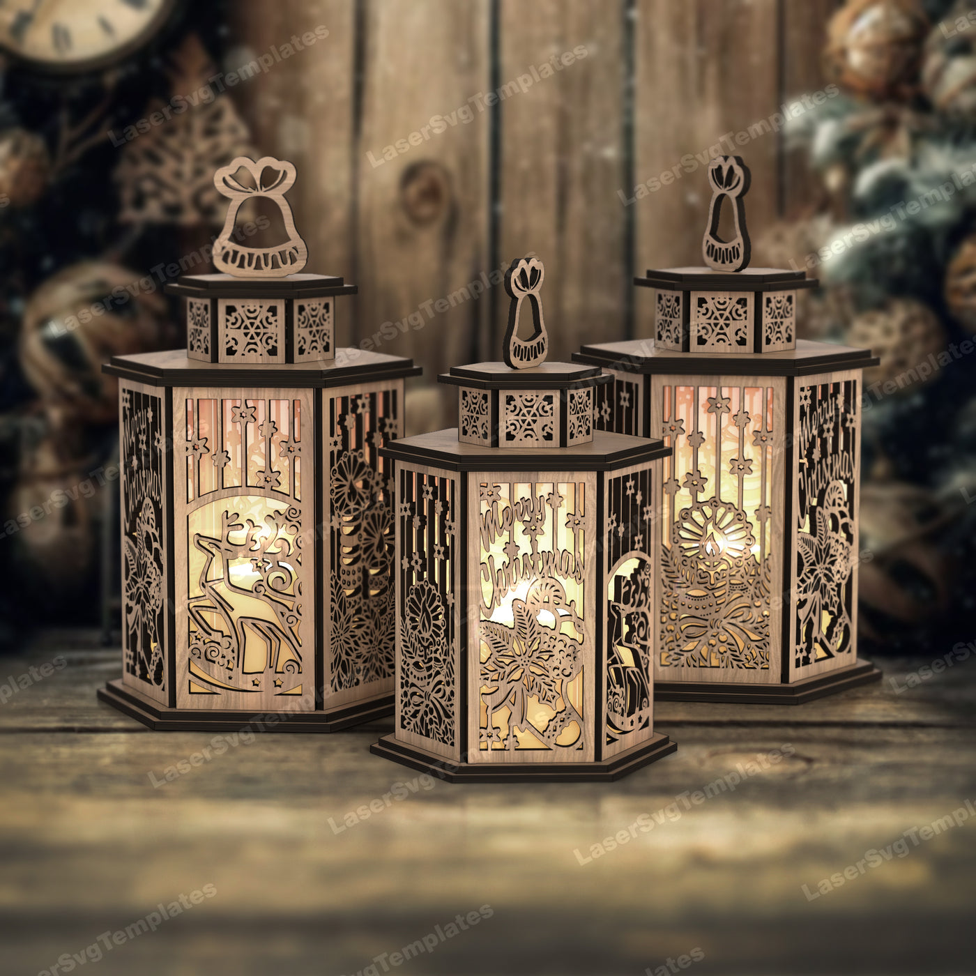 Laser Cut Patterns & Designs | Compatible with LightBurn & Glowforge