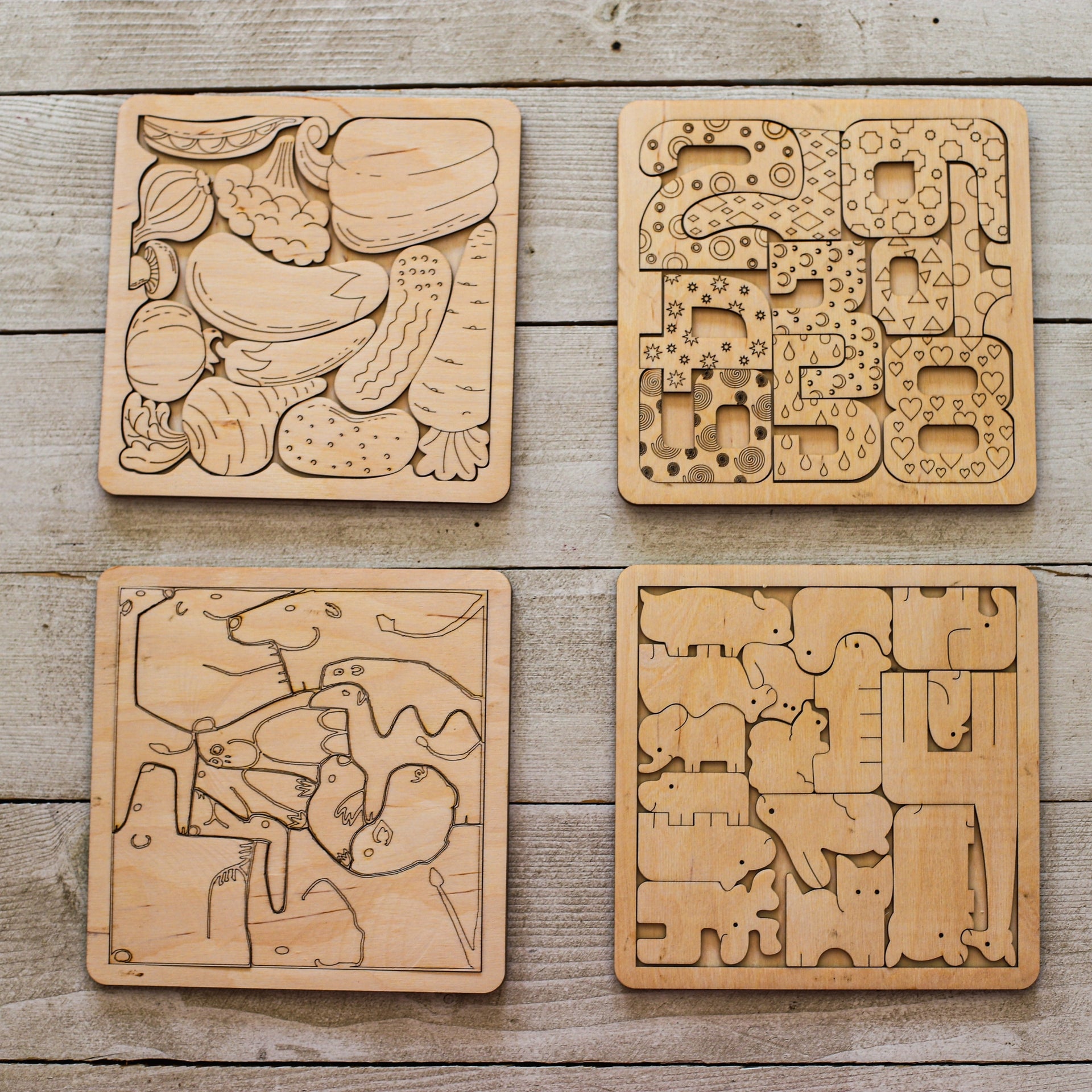 🧩 Puzzle Laser Cut File – Creative and Fun Designs Await ...