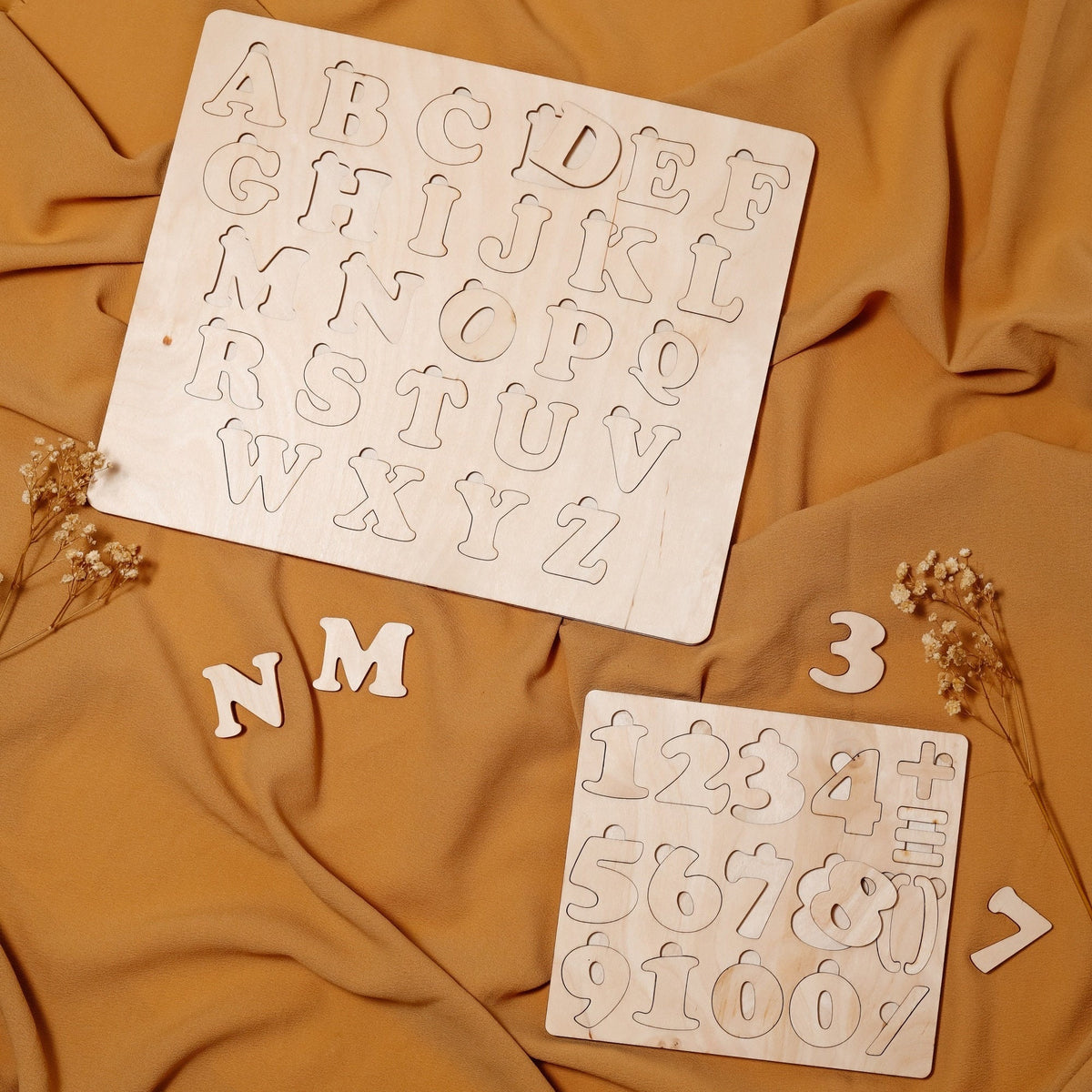 Educatioanal alphabet puzzle laser cut svg file – LaserSvgTemplates