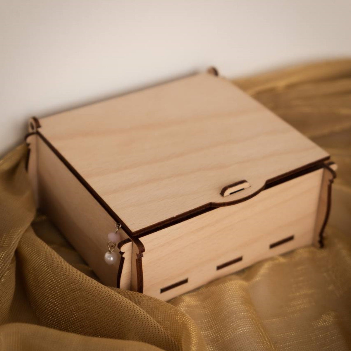 Laser cut wooden box svg file