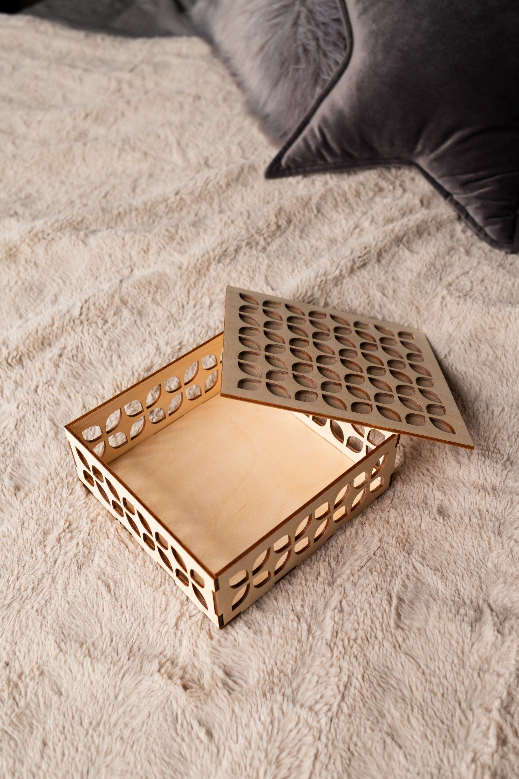 Decorative wooden box 6 bundle laser cut svg file – LaserSvgTemplates