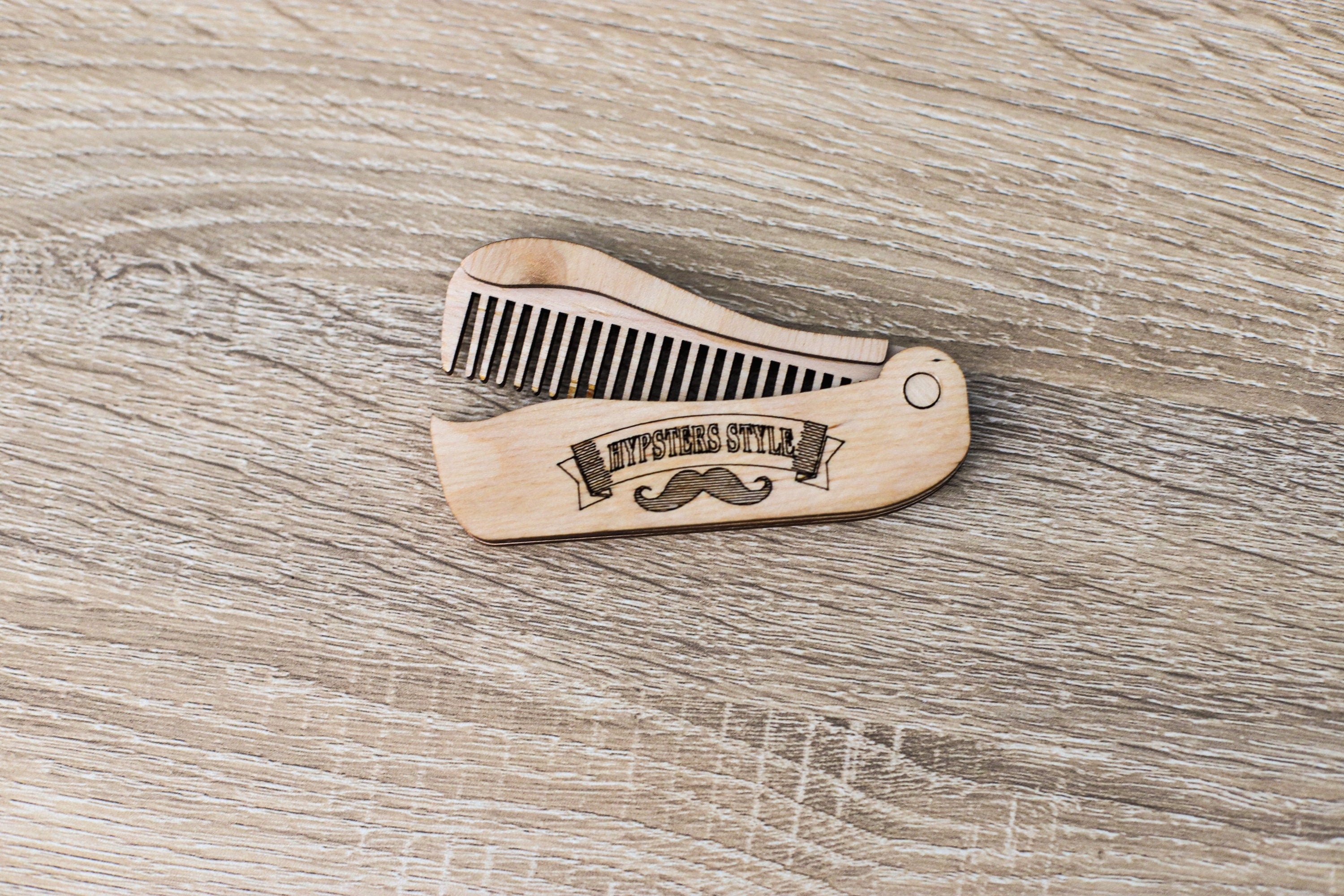 Laser cut wooden beard combs svg file – LaserSvgTemplates