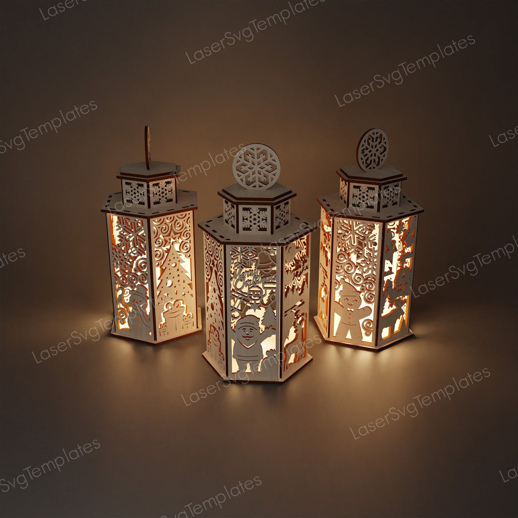Lanterns – LaserSvgTemplates